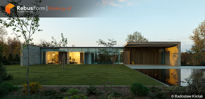 The Making of ''Modernist Villa'' by Radoslaw Kielak